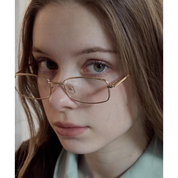 ZOZO問い合わせ番号:92016442ショップ:Auntie Rosa，アンティローザブランド:Birthday room，バースデイルーム，Mitch，ミッチ商品名:スクエア型メタルフレームメガネ/square metal frameカ...