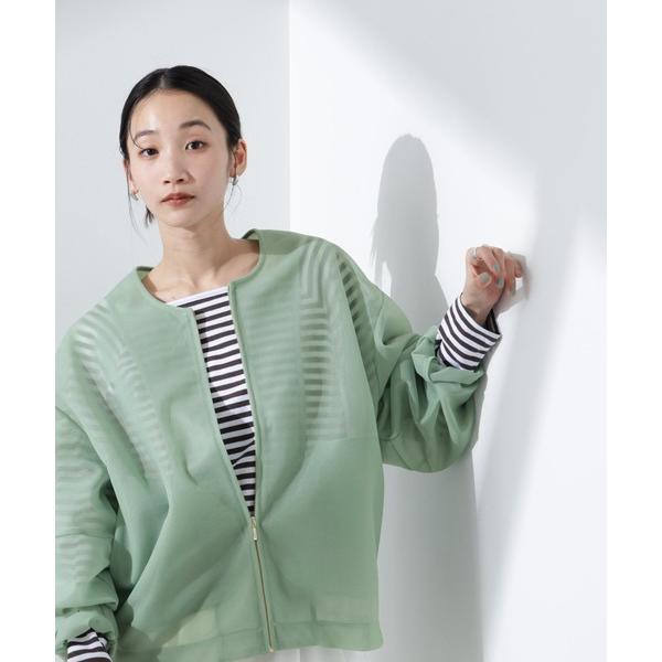 『セール実施中』ZOZO問い合わせ番号:92016499ショップ:NANO universe，ナノユニバースブランド:NANO universe，ナノユニバース商品名:シアーダンボールカットノーカラーZIPupジャケットカテゴリ:ジャケット...