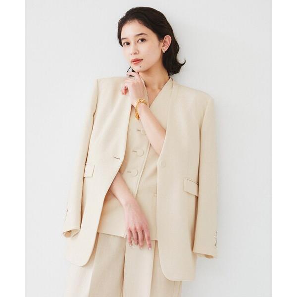 『タイムセール実施中』ZOZO問い合わせ番号:92017039ショップ:UNTITLED，アンタイトルブランド:UNTITLED，アンタイトル商品名:【セットアップ可能】リネンライクキャンバス カラーレスジャケットカテゴリ:ジャケット/アウ...