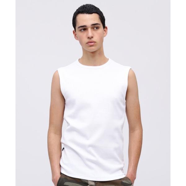 ZOZO問い合わせ番号:92017244ショップ:AVIREX，アヴィレックスブランド:AVIREX，アヴィレックス商品名:《DAILY/デイリー》RIB NOSLEEVE T-SHIRT / デイリーウェア リブ ノースリーブ Tシャツ ...