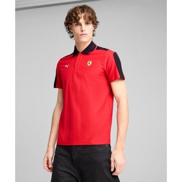 『セール実施中』ZOZO問い合わせ番号:92017349ショップ:PUMA STORE ZOZO，プーマストアゾゾブランド:PUMA，プーマ商品名:PUMA プーマ メンズ フェラーリ レース MT7 半袖 ポロシャツカテゴリ:トップス&g...