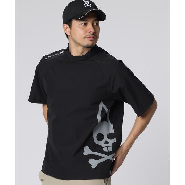 ZOZO問い合わせ番号:92017973ショップ:Psycho Bunny，サイコバニーブランド:Psycho Bunny，サイコバニー商品名:[GOLF] リラックスフィット　ビッグバニーロゴ モックネックTシャツカテゴリ:トップス&gt...