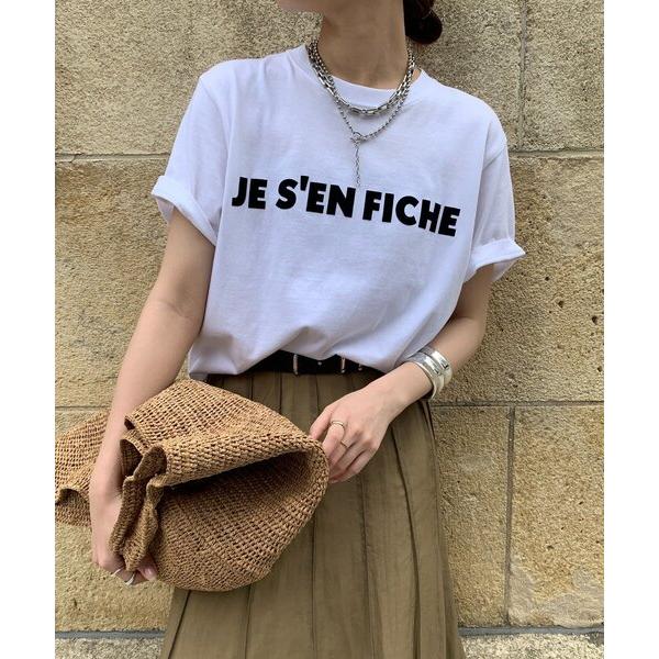 ZOZO問い合わせ番号:92018097ショップ:DouDou，ドゥドゥブランド:DouDou，ドゥドゥ商品名:【新色追加】JES'EN FICHEフロッキーロゴTEEカテゴリ:トップス>Tシャツ/カットソーブランド品番:DDZ105...