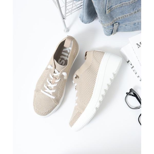 『タイムセール実施中』ZOZO問い合わせ番号:92047741ショップ:FUNALIVE，ファンアライブブランド:kitson，キットソン，FUNALIVE，ファンアライブ商品名:KITSON キットソン 厚底ウェーブソール 軽量 ゴム紐レ...