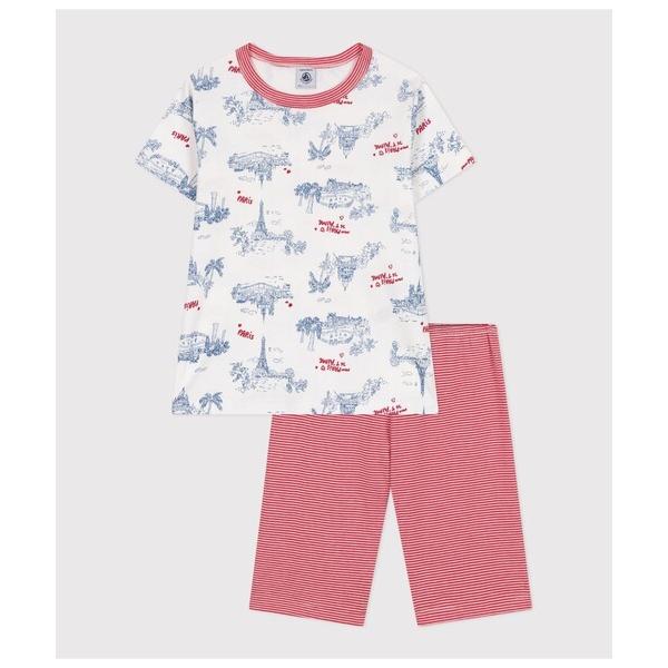 『セール実施中』ZOZO問い合わせ番号:92049262ショップ:PETIT BATEAU，プチバトーブランド:PETIT BATEAU，プチバトー商品名:半袖パジャマカテゴリ:ルームウェア>ルームウェア/パジャマブランド品番:A0D...