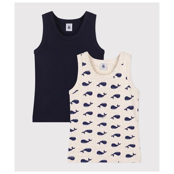 ※このアイテムは返品・交換対象外商品です。ZOZO問い合わせ番号:92049263ショップ:PETIT BATEAU，プチバトーブランド:PETIT BATEAU，プチバトー商品名:タンクトップ２枚組カテゴリ:アンダーウェア>インナー...