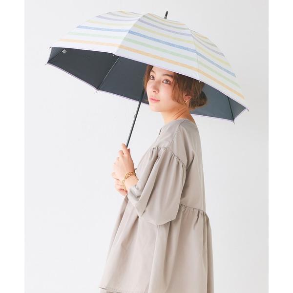 『タイムセール実施中』ZOZO問い合わせ番号:92050919ショップ:macocca，マコッカブランド:macocca，マコッカ商品名:完全遮光 UVカット100% 日傘 晴雨兼用 ショート傘 デザインシリーズ チェック ボーダーカテゴリ...