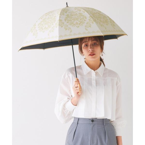 『タイムセール実施中』ZOZO問い合わせ番号:92051068ショップ:macocca，マコッカブランド:macocca，マコッカ商品名:完全遮光 UVカット100% 日傘 晴雨兼用 ショート傘 デザインシリーズ ダマスク柄カテゴリ:ファッ...