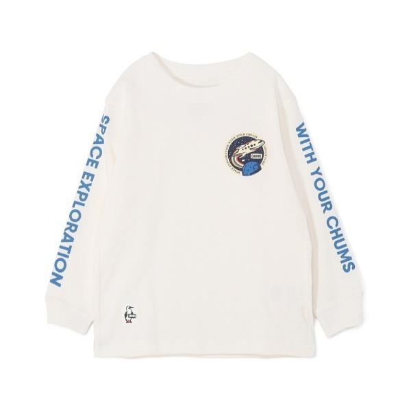 ZOZO問い合わせ番号:92051134ショップ:H.L.N.A，エイチエルエヌエーブランド:CHUMS，チャムス商品名:【CHUMS】 Kids Space Exploration L/S T-Shirt キッズ スペースエクスプロアレイ...