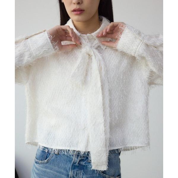 『セール実施中』ZOZO問い合わせ番号:92052422ショップ:AZUL BY MOUSSY，アズールバイマウジーブランド:AZUL BY MOUSSY，アズールバイマウジー商品名:ボウタイショートシャツカテゴリ:トップス>シャツ/...