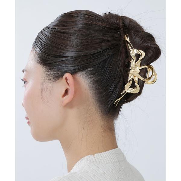 ZOZO問い合わせ番号:92052532ショップ:MARY QUANT，マリークワントブランド:MARY QUANT，マリークワント商品名:メタルビッグリボン バンスクリップカテゴリ:ヘアアクセサリー>バレッタ/ヘアクリップブランド品...