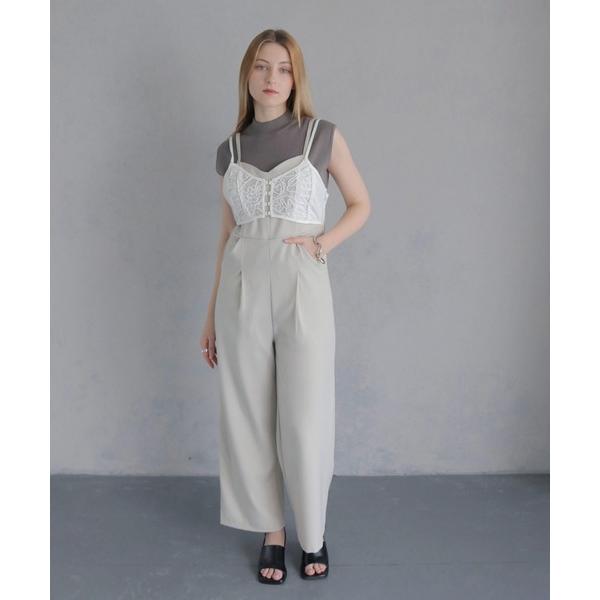 ZOZO問い合わせ番号:92053529ショップ:unit lab，ユニットラボブランド:&amp;g'aime，アンジェム商品名:【＆g'aime】ビスチェデザインオールインワン　Bustier design all in oneカテゴリ...