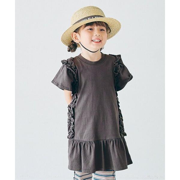 『セール実施中』ZOZO問い合わせ番号:92054158ショップ:F.O.Online Store，エフオーオンラインストアブランド:p.premier，ピードットプルミエ商品名:【ジュニア対応】サイドフリルTシャツワンピースカテゴリ:ワン...