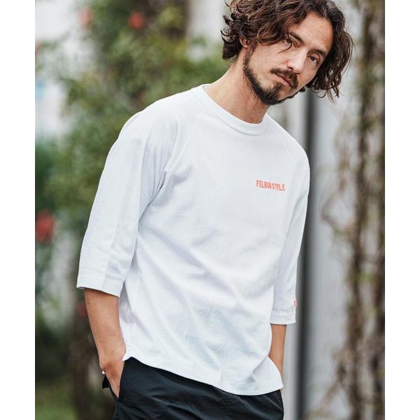 ZOZO問い合わせ番号:92054856ショップ:CAMBIO，カンビオブランド:felkod，フィルコッド商品名:mlt5092- Dry touch Relax Silhouette 3-4 Sleeve Embroidery Tee ...