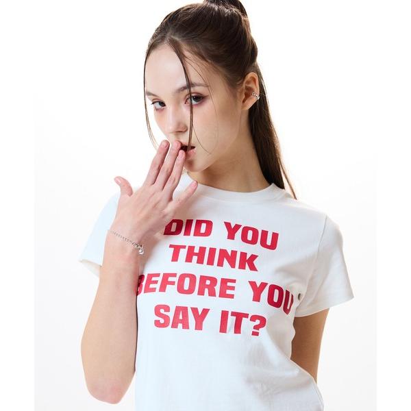 『セール実施中』ZOZO問い合わせ番号:92056535ショップ:hype2k，ハイプツーケーブランド:LUVISTRUE，ラヴイズトゥルー商品名:IM DID YOU THINK TEEカテゴリ:トップス>Tシャツ/カットソーブラン...