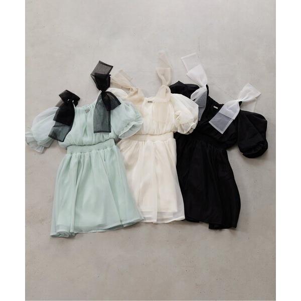 『セール実施中』ZOZO問い合わせ番号:92088837ショップ:F.O.Online Store，エフオーオンラインストアブランド:algy，アルジー商品名:ふんわり肩りぼんワンピカテゴリ:ワンピース/ドレス>ワンピースブランド品番...