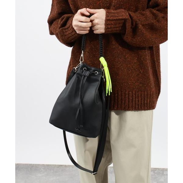 『タイムセール実施中』ZOZO問い合わせ番号:92088916ショップ:BAYFLOW，ベイフローブランド:BAYFLOW，ベイフロー商品名:アミコミハンドルPU巾着バッグ（ユニセックス）カテゴリ:バッグ&gt;ショルダーバッグブランド品番...