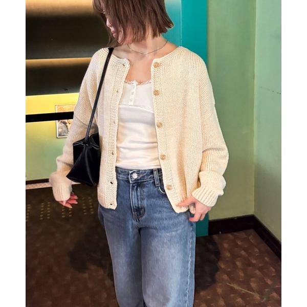ZOZO問い合わせ番号:92150496ショップ:CANAL JEAN，キャナルジーンブランド:CANAL JEAN，キャナルジーン，El mar，エルマール商品名:El mar　クルーネックカーディガンカテゴリ:トップス>カーディガ...