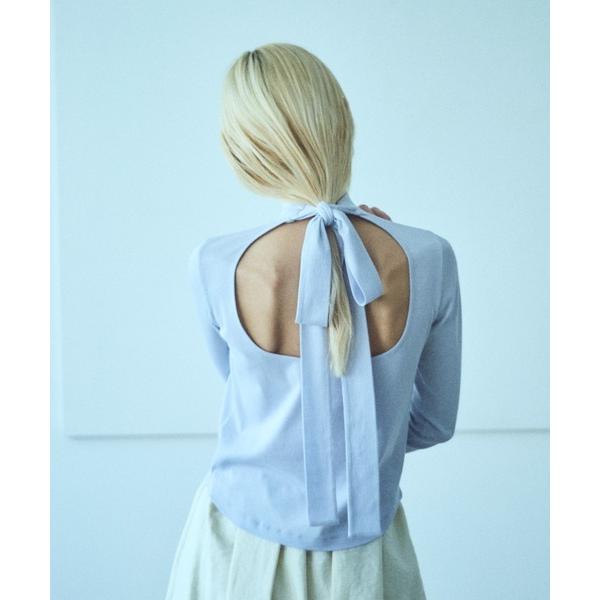 『タイムセール実施中』ZOZO問い合わせ番号:92151650ショップ:Dorry Doll，ドリードールブランド:EN NEUME，エンノイム商品名:Back Open Ribbon Topsカテゴリ:トップス>Tシャツ/カットソー...