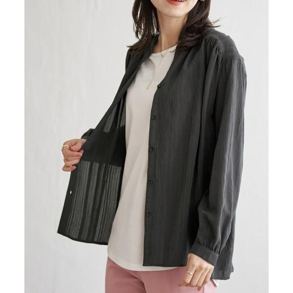 ZOZO問い合わせ番号:92151752ショップ:ikka LOUNGE，イッカラウンジブランド:ikka，イッカ商品名:【雑誌InRed5月号掲載】シアーバックリボンブラウスカテゴリ:トップス>シャツ/ブラウスブランド品番:1241...