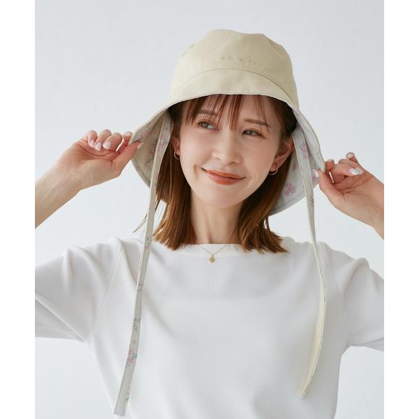 『タイムセール実施中』ZOZO問い合わせ番号:92183375ショップ:ROPE' PICNIC，ロぺピクニックブランド:ROPE' PICNIC，ロペピクニック商品名:【UVカット・前後2WAY】マルチウェイフラワーリバーシブルハットカテ...