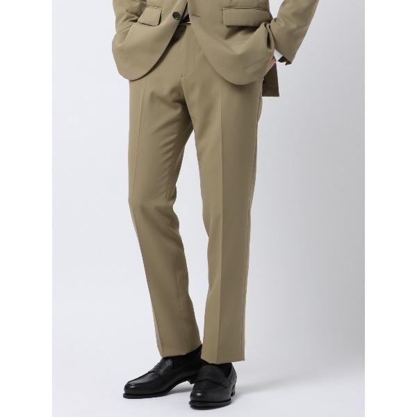 『セール実施中』ZOZO問い合わせ番号:92184606ショップ:SUIT SQUARE，スーツスクエアブランド:SUIT SQUARE，スーツスクエア商品名:スマみえテーパードパンツ ウォッシャブル ストレッチ CROSS MOVA 無地...