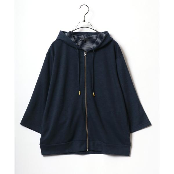 『タイムセール実施中』ZOZO問い合わせ番号:92184843ショップ:ANPAS，アンパスブランド:ANPAS，アンパス商品名:HighFunction Three-Quarter Sleeve Color Zip Hoodie/速乾 U...