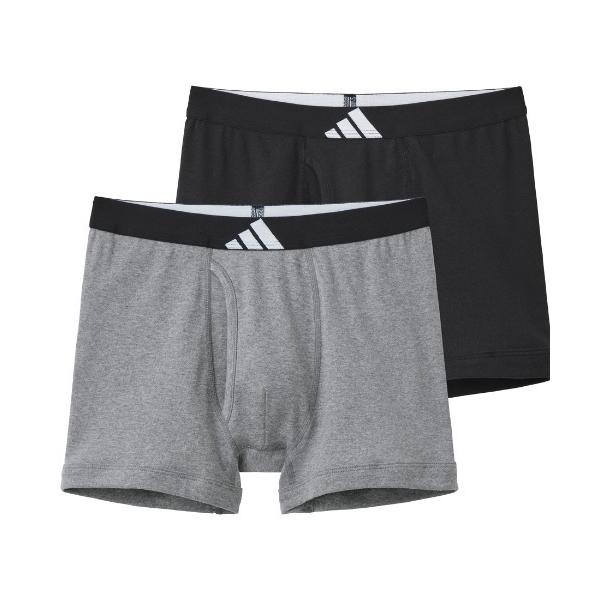 『タイムセール実施中』※このアイテムは返品・交換対象外商品です。ZOZO問い合わせ番号:92184949ショップ:GUNZE，グンゼブランド:adidas，アディダス商品名:adidas/アディダス ワンポイントロゴ ボクサーパンツ 2枚組...