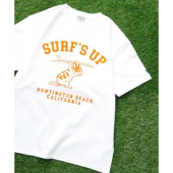 ZOZO問い合わせ番号:92215956ショップ:NAVAL，ナバルブランド:The Endless Summer，エンドレスサマー商品名:TES SURFS UP FLOCKY T-SHIRT / Tシャツカテゴリ:トップス>Tシャ...