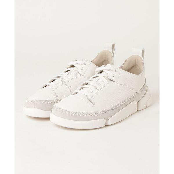 ZOZO問い合わせ番号:92216995ショップ:Clarks，クラークスブランド:Clarks，クラークス商品名:Trigenic2 Tact / メンズトライジェニック2タクト（ホワイトレザー）カテゴリ:シューズ>スニーカーブラン...