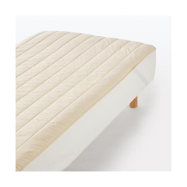 ZOZO問い合わせ番号:92217096ショップ:無印良品，ムジルシリョウヒンブランド:無印良品，ムジルシリョウヒン商品名:木の実から作ったカポック混二重ガーゼ　敷パッド／Ｓ　１００×２００ｃｍカテゴリ:インテリア>寝具ブランド品番:...