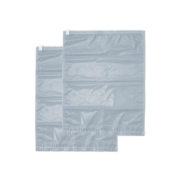 ZOZO問い合わせ番号:92217531ショップ:無印良品，ムジルシリョウヒンブランド:無印良品，ムジルシリョウヒン商品名:衣類用圧縮袋　Ｍ／３９０×５００ｍｍ　２枚入カテゴリ:インテリア>収納グッズブランド品番:4550584731...