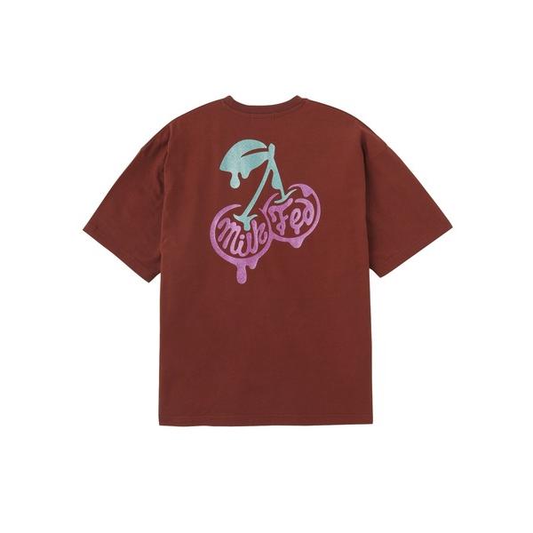 『タイムセール実施中』ZOZO問い合わせ番号:92218547ショップ:MILKFED.，ミルクフェドブランド:MILKFED.，ミルクフェド商品名:GLITTER MELTY CHERRIES S/S TEEカテゴリ:トップス>Tシ...