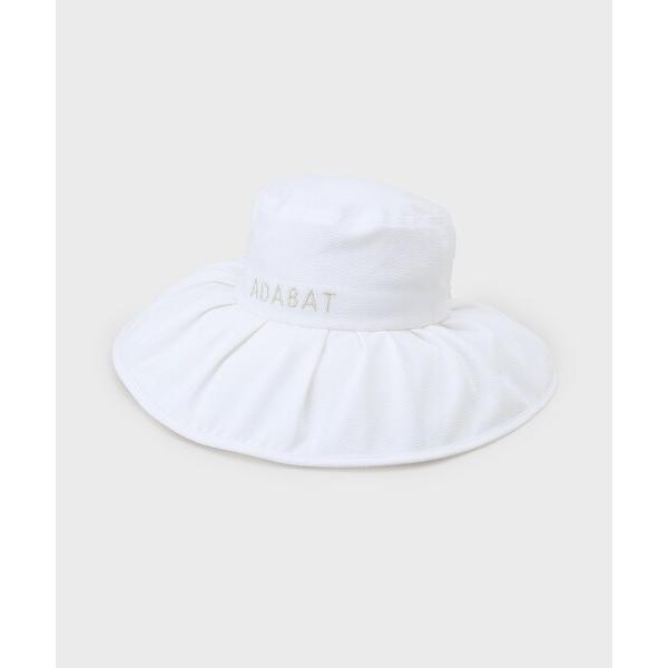 『タイムセール実施中』ZOZO問い合わせ番号:92218829ショップ:adabat，アダバットブランド:adabat，アダバット商品名:ギャザーUVハットカテゴリ:帽子>ハットブランド品番:C86-02450-2025-01素材:ポ...