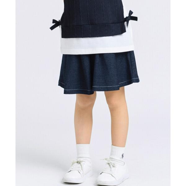 『タイムセール実施中』ZOZO問い合わせ番号:92218932ショップ:COMME CA ISM，コムサイズムブランド:COMME CA ISM，コムサイズム商品名:デニムライクジャージー キュロットスカートカテゴリ:スカート>デニム...
