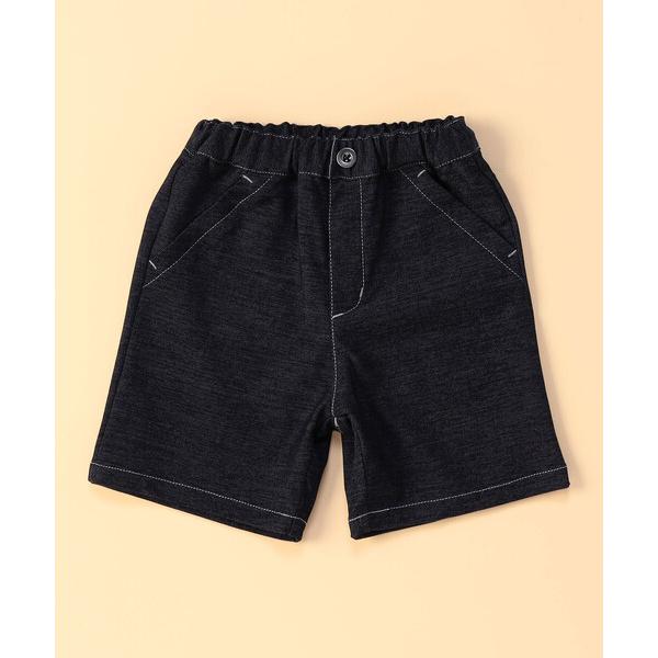 『タイムセール実施中』※このアイテムは返品・交換対象外商品です。ZOZO問い合わせ番号:92218959ショップ:COMME CA ISM，コムサイズムブランド:COMME CA ISM，コムサイズム商品名:デニムライクジャージー ハーフパ...