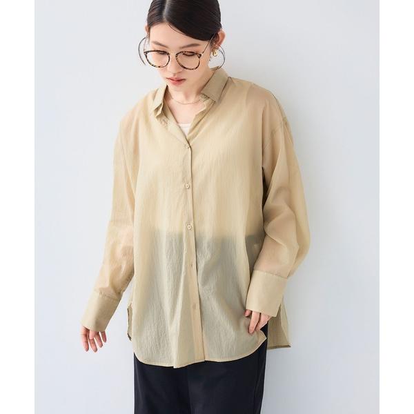 『タイムセール実施中』ZOZO問い合わせ番号:92219672ショップ:cross marche，クロスマルシェブランド:CROSS FUNCTION，クロスファンクション商品名:《撥水》サマ美え エアリーシアーシャツ【CF/クロスファンク...