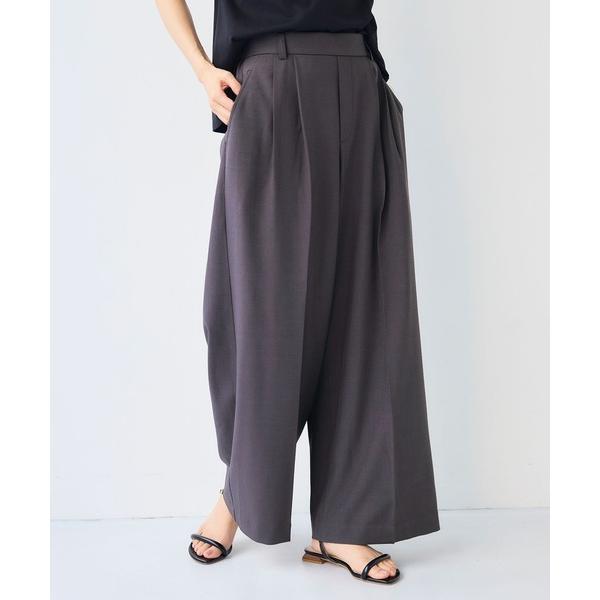 『タイムセール実施中』ZOZO問い合わせ番号:92219690ショップ:cross marche，クロスマルシェブランド:CROSS FUNCTION，クロスファンクション商品名:《シワになりにくい》エブ楽 リネンライクセンタープレスイージ...