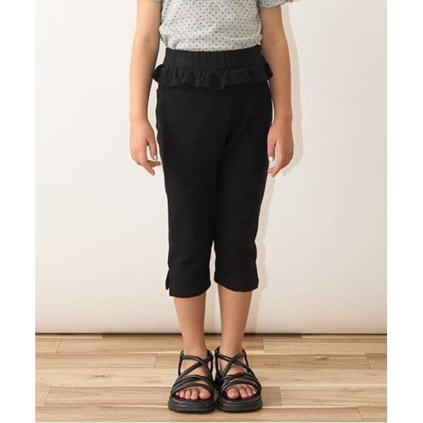 『セール実施中』ZOZO問い合わせ番号:92219941ショップ:petit main，プティマインブランド:Lycee mine，リセマイン，petit main，プティマイン商品名:【ともパン】サイドスリット7分丈カプリパンツカテゴリ:...