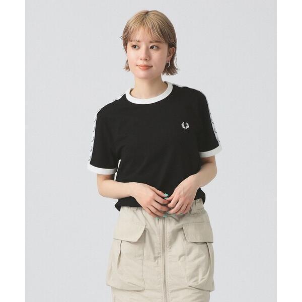 ZOZO問い合わせ番号:92220273ショップ:BEAMS WOMEN，ビームスウィメンブランド:FRED PERRY，フレッドペリー，Ray BEAMS，レイビームス商品名:FRED PERRY / TAPED RINGER T-SHI...