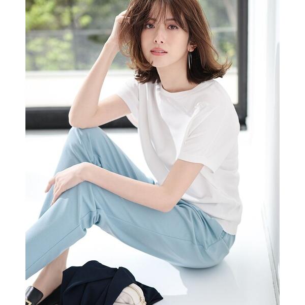 ZOZO問い合わせ番号:92220435ショップ:23区，ニジュウサンクブランド:23区，ニジュウサンク商品名:【新色追加/洗える】レーヨンポリエステルストレッチ プルオーバー ニットカテゴリ:トップス>ニット/セーターブランド品番:...