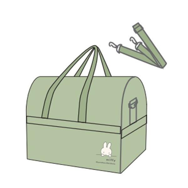 ZOZO問い合わせ番号:92221674ショップ:hopely，ホープリーブランド:Miffy， ミッフィー，SPECIAL PRODUCT DESIGN，スペシャルプロダクトデザイン商品名:ミッフィー 折りたたみボストンバッグM ミントフ...
