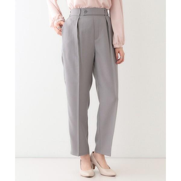 『タイムセール実施中』ZOZO問い合わせ番号:92223480ショップ:SHOO・LA・RUE，シューラルーブランド:DRESKIP，ドレスキップ商品名:【S-LL】オフィスシーンでも活躍 タックテーパードパンツカテゴリ:パンツ>その...