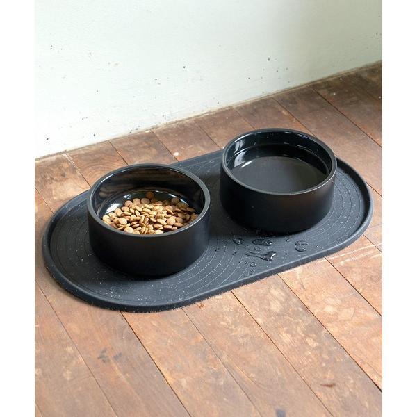 ※このアイテムは返品・交換対象外商品です。ZOZO問い合わせ番号:92224053ショップ:DULTON，ダルトンブランド:DULTON，ダルトン商品名:SILICONE PLACE MAT OVAL BLACK/ペット用 フードマットカテ...