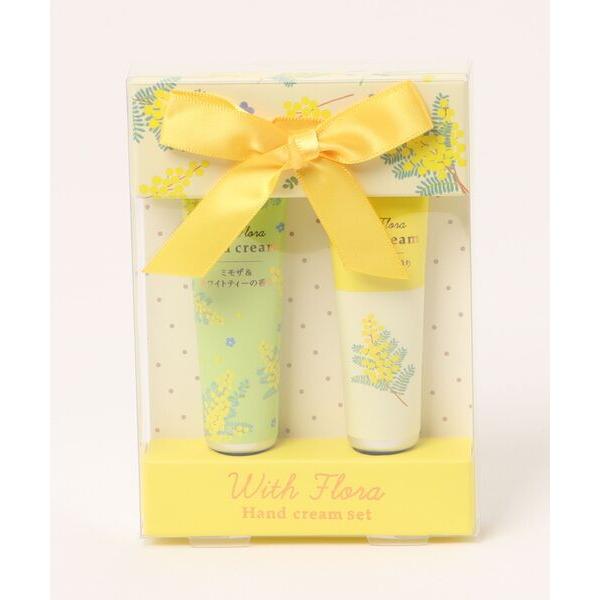 ※このアイテムは返品・交換対象外商品です。コスメ商品ZOZO問い合わせ番号:92254668ショップ:Lbc with Life，エルビーシー ウィズライフブランド:LBC，エルビーシー商品名:ウィズフローラ ハンドクリーム2P ミモザカテ...