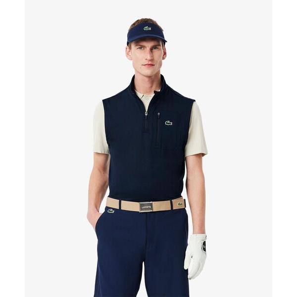 『タイムセール実施中』ZOZO問い合わせ番号:92254781ショップ:LACOSTE，ラコステブランド:LACOSTE，ラコステ商品名:ウルトラドライハーフジップゴルフベストカテゴリ:トップス>ベストブランド品番:SH8957-99...