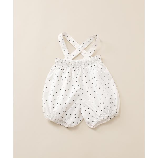 『セール実施中』※このアイテムは返品・交換対象外商品です。ZOZO問い合わせ番号:92255892ショップ:IENA，イエナブランド:IENA ENFANT，イエナアンファン商品名:2wayドットサロペットブルマ baby(70cm-90c...