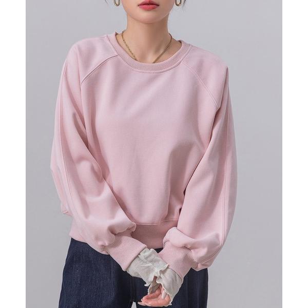 『タイムセール実施中』ZOZO問い合わせ番号:92256045ショップ:TeddyShop，テディショップブランド:DAY CLOSET，デイ クローゼット商品名:レディース 長袖ノームコアボリュームリブ袖スウェットカテゴリ:トップス&gt...
