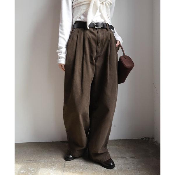 『タイムセール実施中』ZOZO問い合わせ番号:92257237ショップ:andme，アンドミーブランド:ANME，アンメ商品名:【新色追加】ルーズデニムタックワイドパンツカテゴリ:パンツ>デニムパンツブランド品番:2600076素材:...