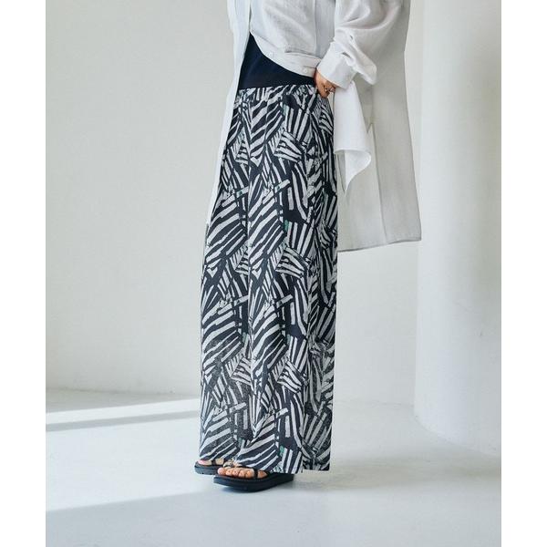 ZOZO問い合わせ番号:92258151ショップ:LEPSIM，レプシィムブランド:LEPSIM，レプシィム商品名:楊柳柄イージーパンツ　290321カテゴリ:パンツ>その他パンツブランド品番:290321素材:表地：ポリエステル10...